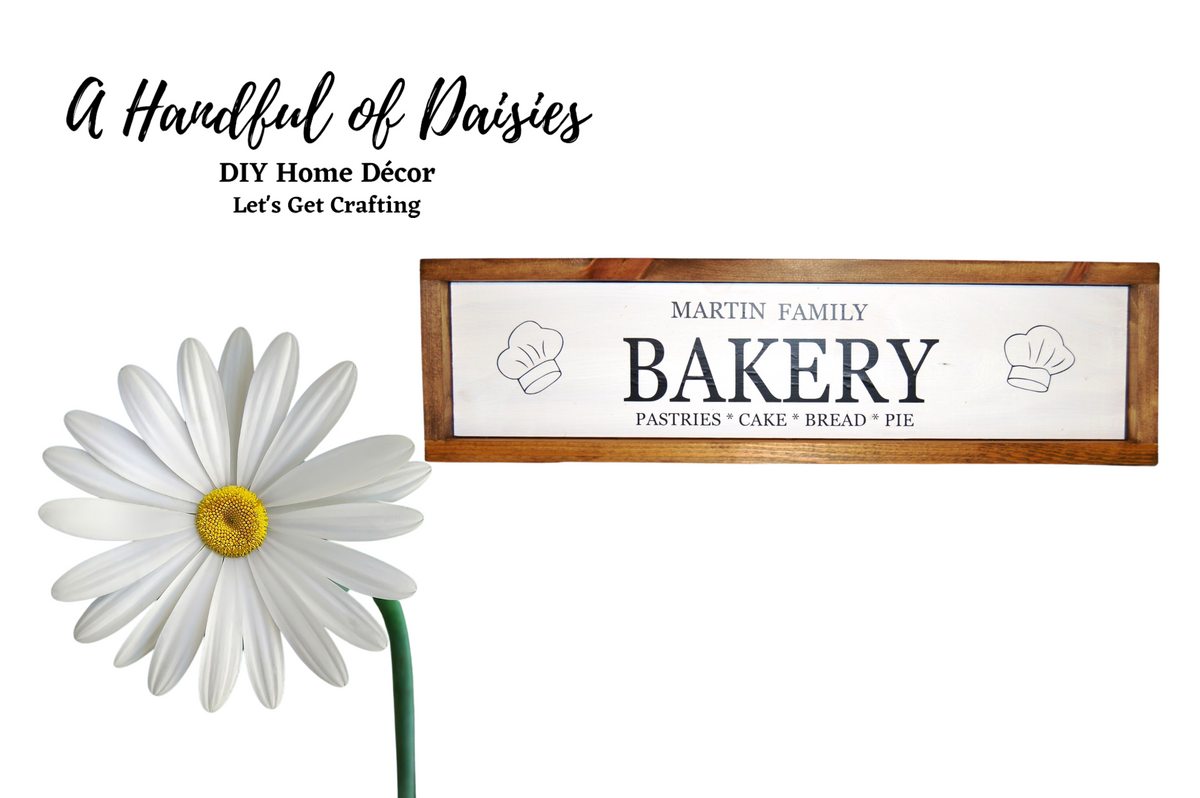 Bakery Sign – A Handful of Daisies